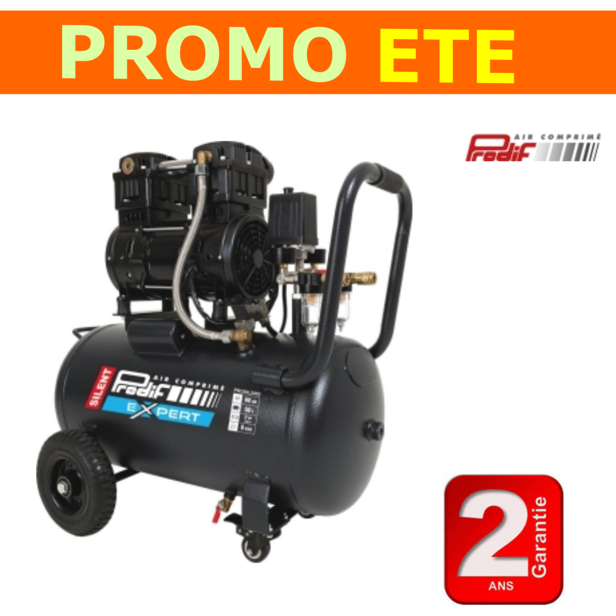 Compresseur d'air - 50 l - "PRODIF EXPERT"